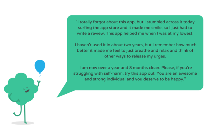 Home - Calm Harm App