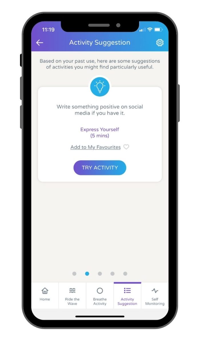 Home - Calm Harm App