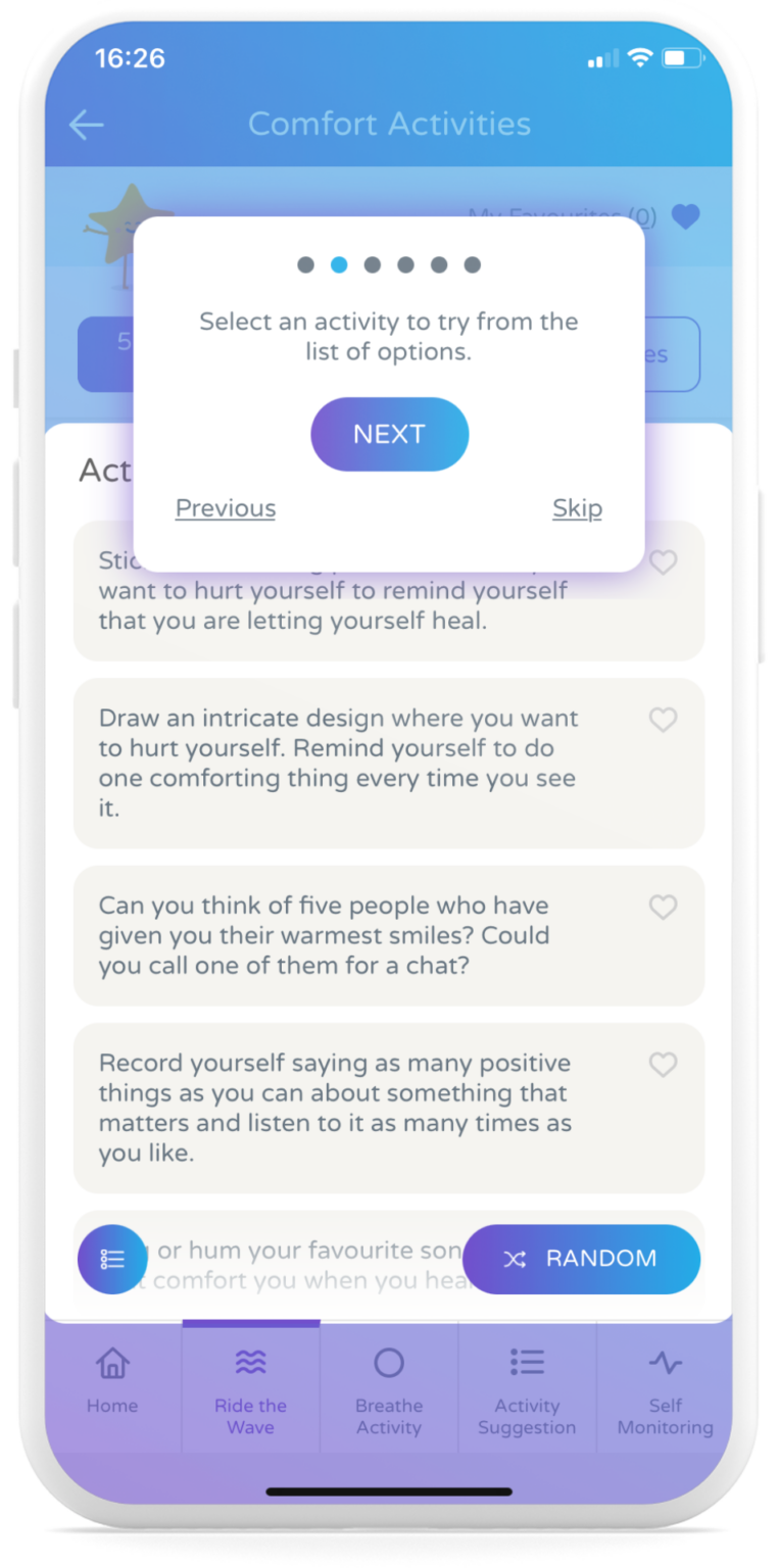 FAQs - Calm Harm App