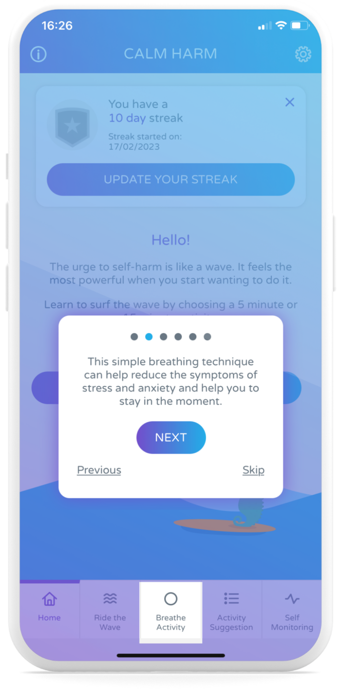 FAQs - Calm Harm App