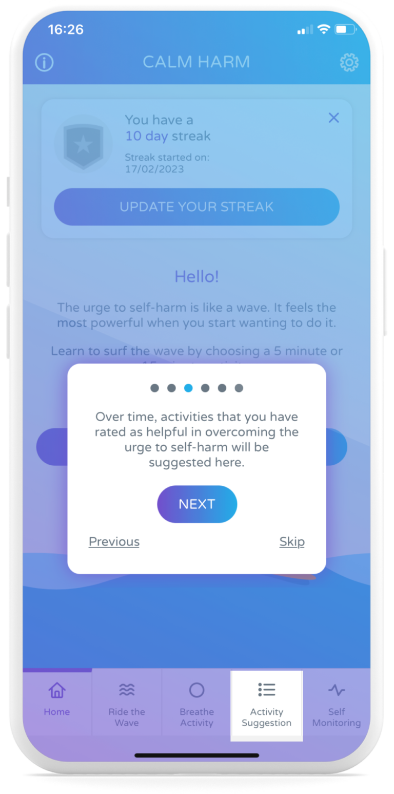 FAQs - Calm Harm App