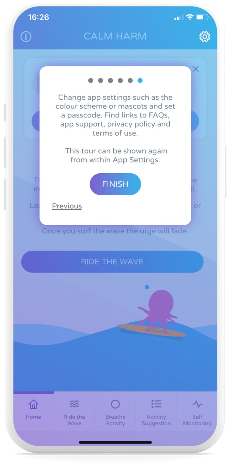 FAQs - Calm Harm App