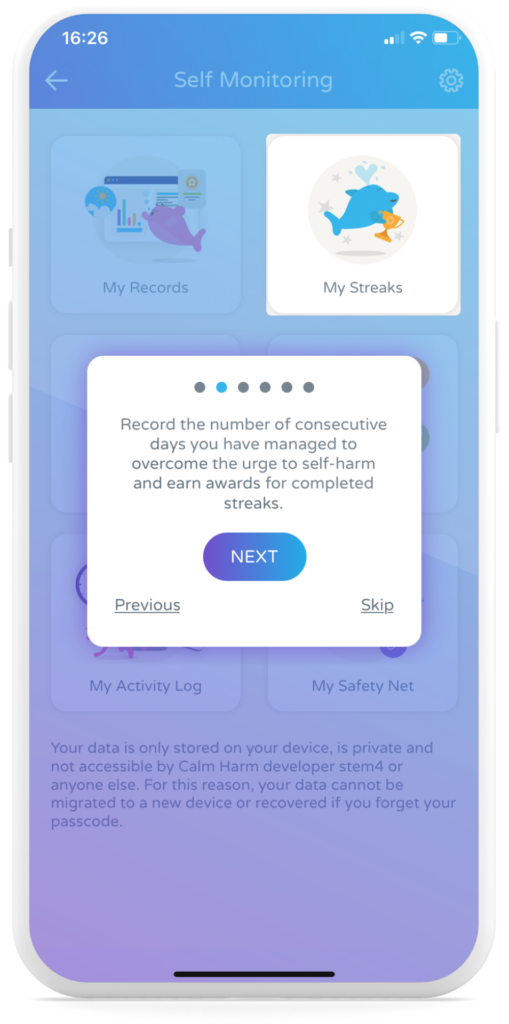 FAQs - Calm Harm App