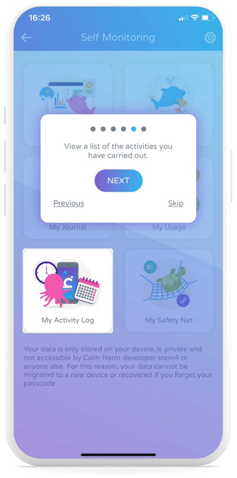 FAQs - Calm Harm App